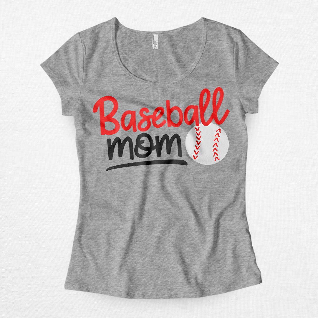 Baseball Mom SVG DXF EPS Png Files for Cutting Machines - Etsy