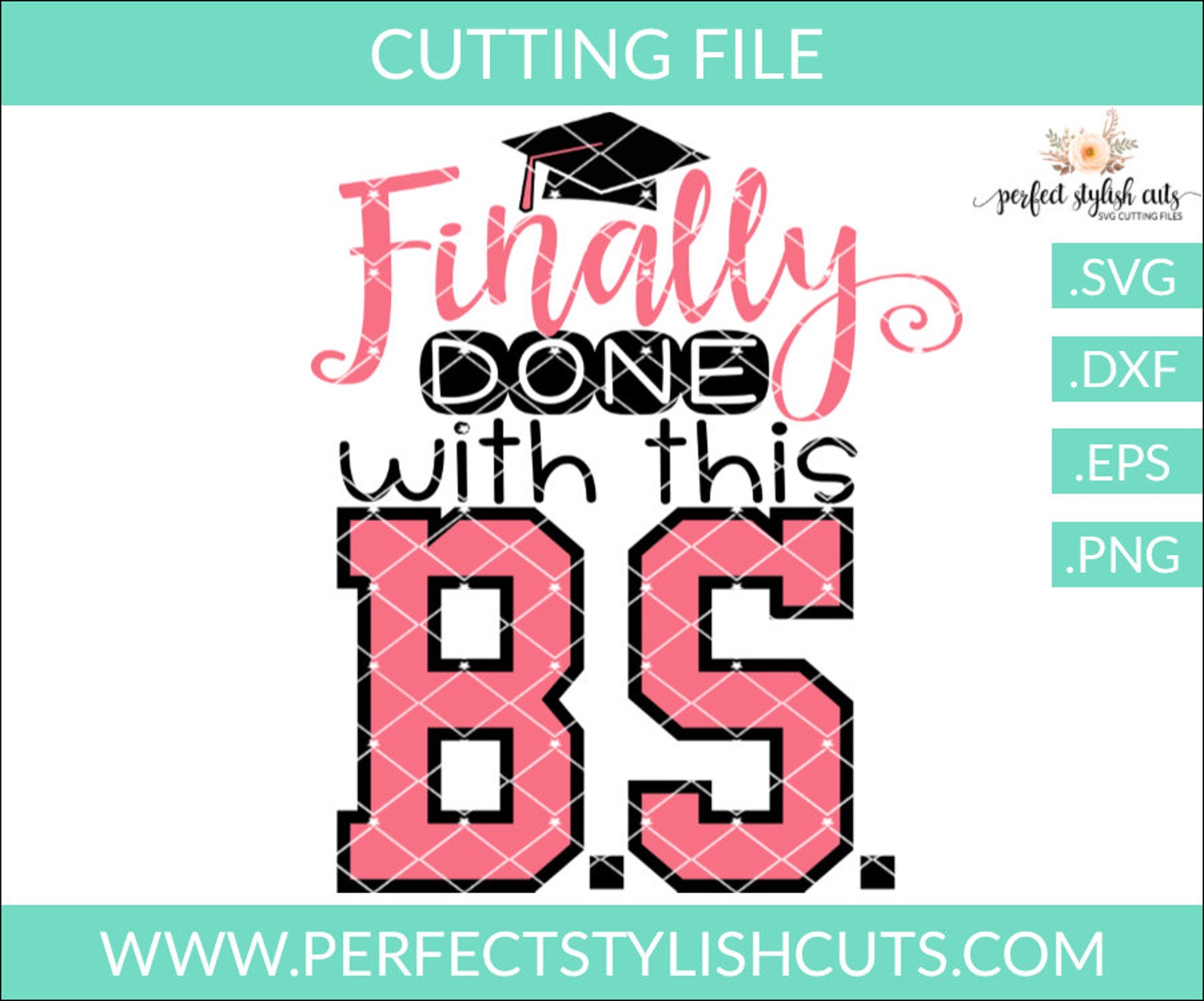 Graduation Svg Finally Done With This B.S. Svg Class of 2022 - Etsy