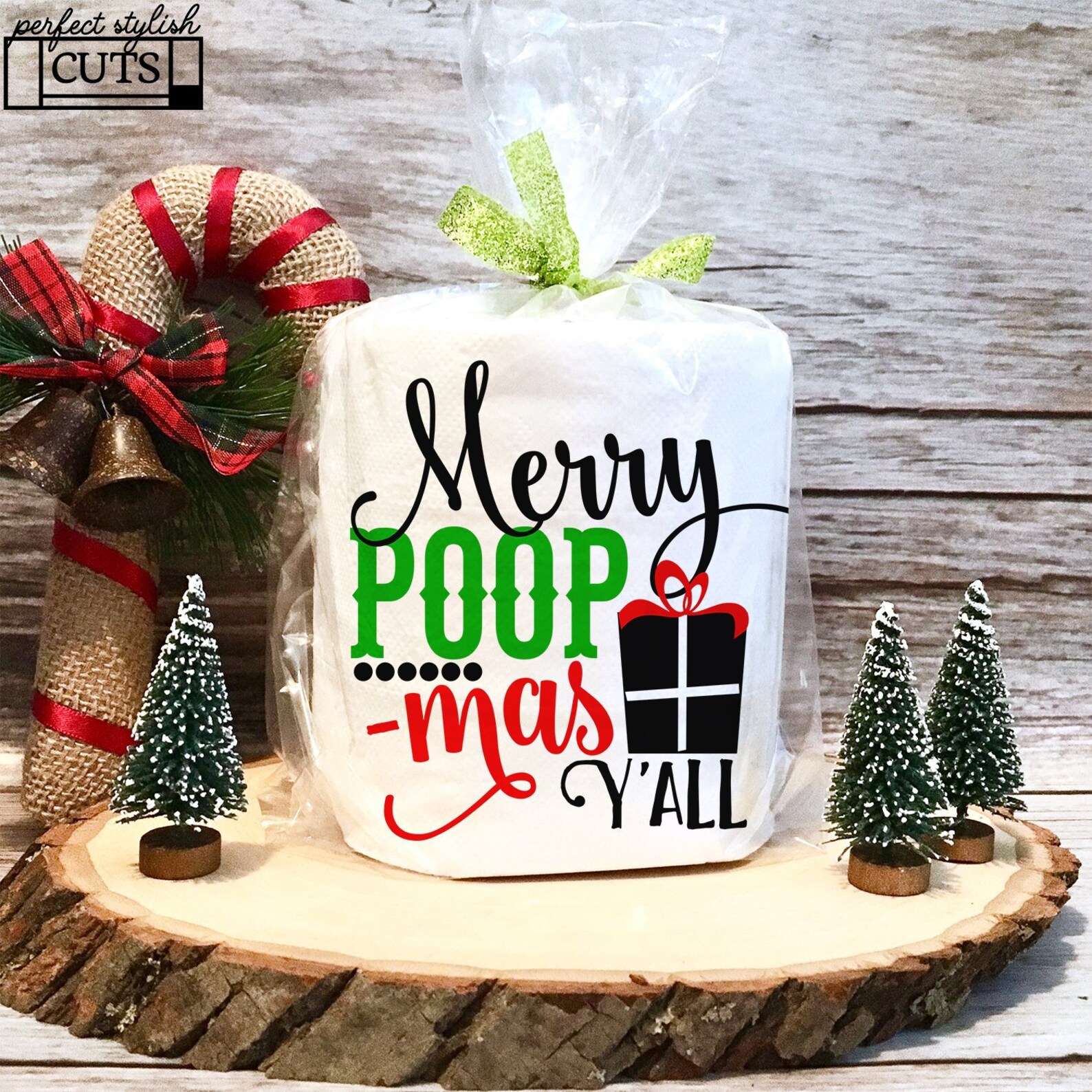 Merry Poopmas SVG DXF EPS Png Files for Cutting Machines - Etsy
