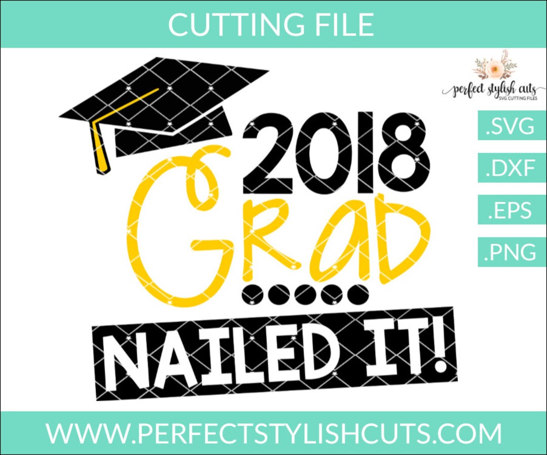Nailed It SVG, DXF, EPS, Png Files for Cutting Machines Cameo or Cricut ...