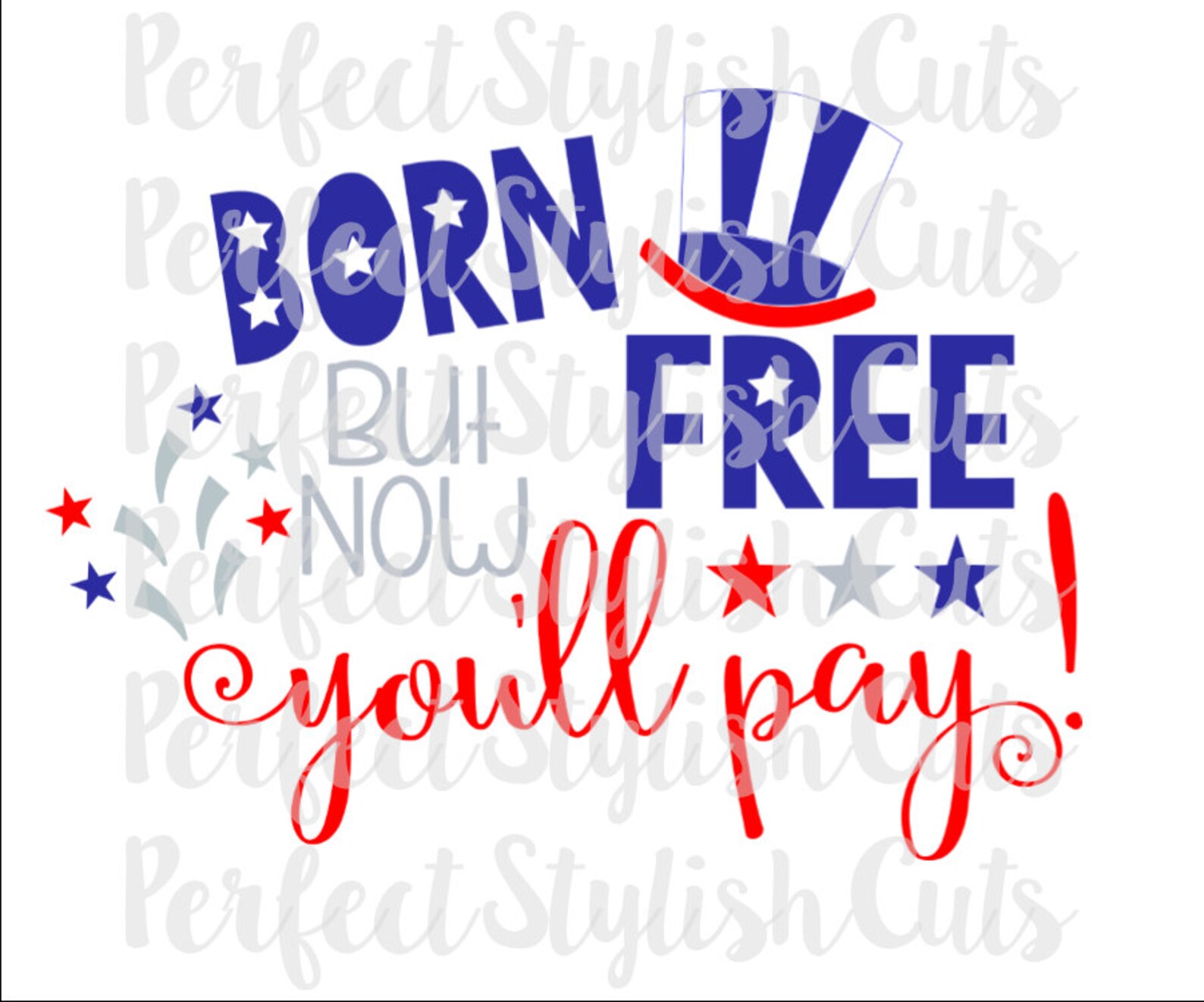 Born Free SVG DXF EPS Png Files for Cutting Machines Cameo | Etsy