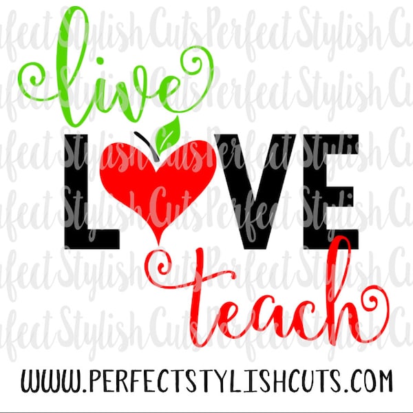 Live Love Teach - Etsy