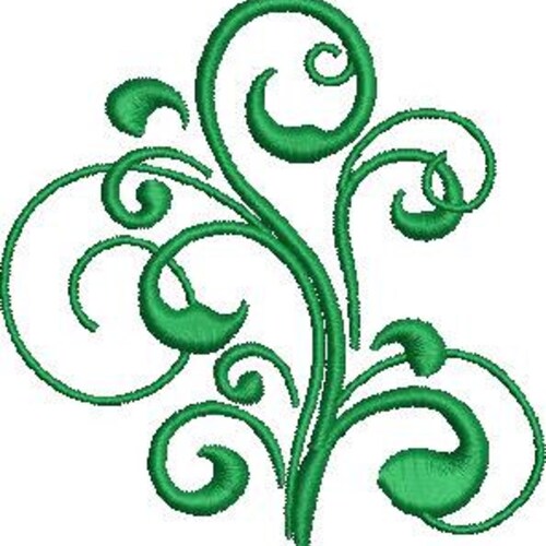 Golden Floral Border Machine Embroidery Design. 2 Sizes - Etsy