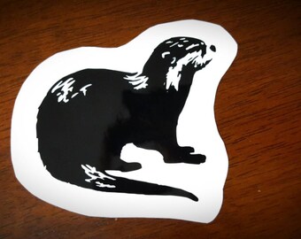 Otter decal | Etsy