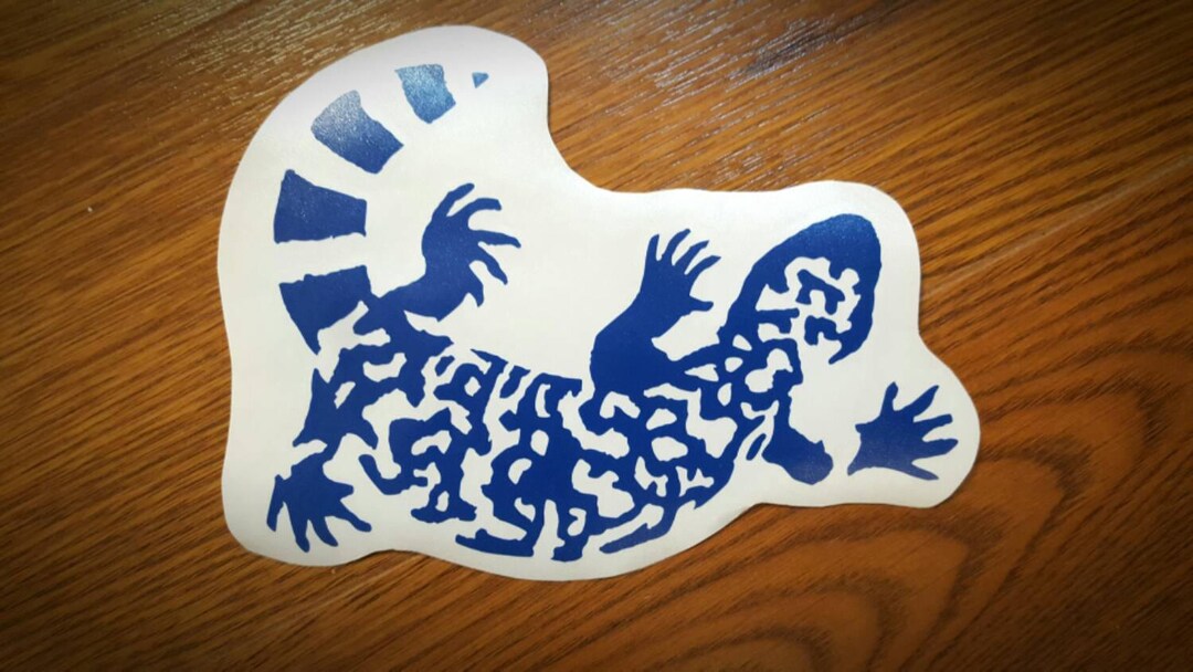 Gila Monster Vinyl Decal - Etsy