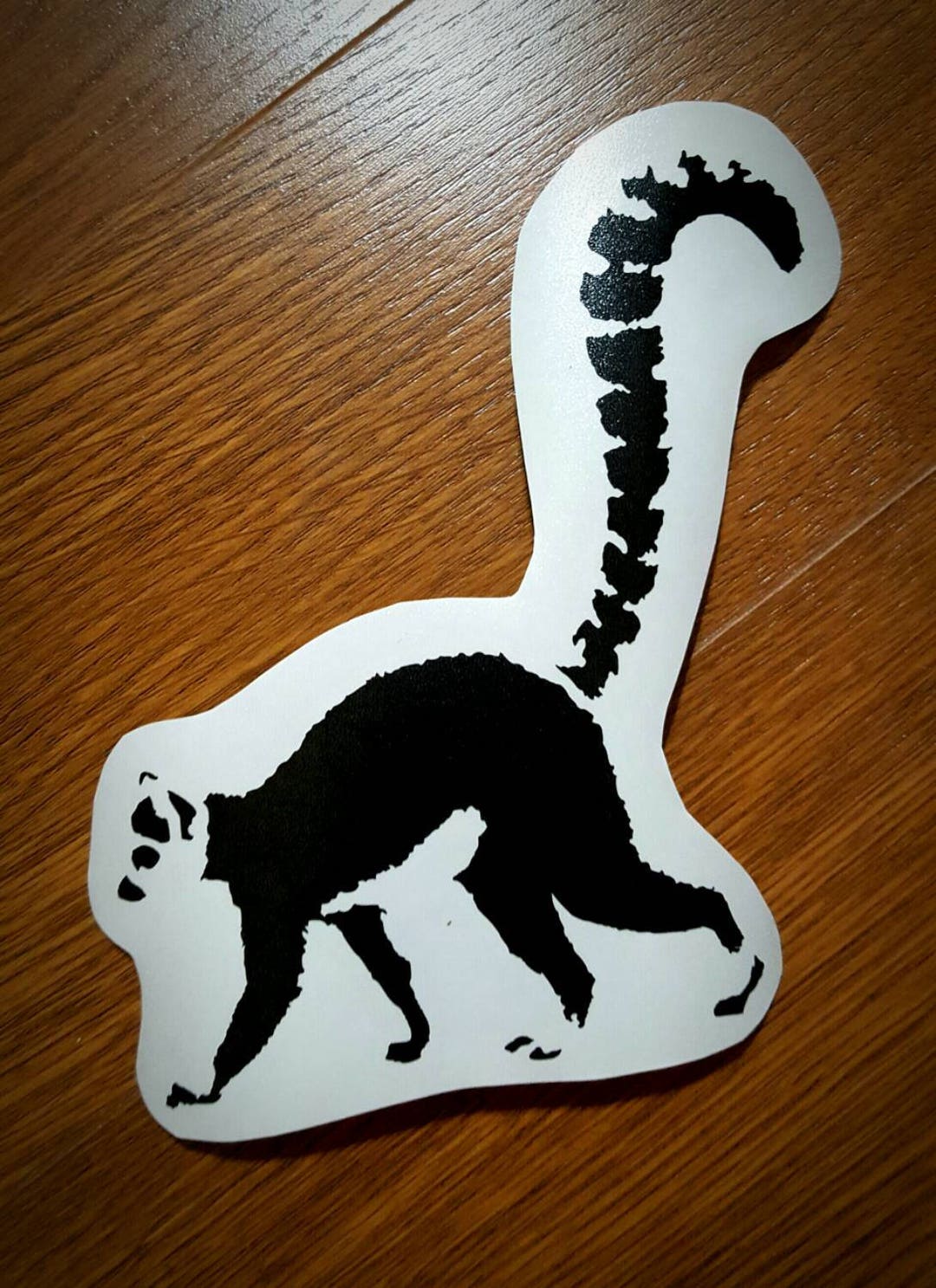 Ringtail Lemur Vinyl Decal - Etsy