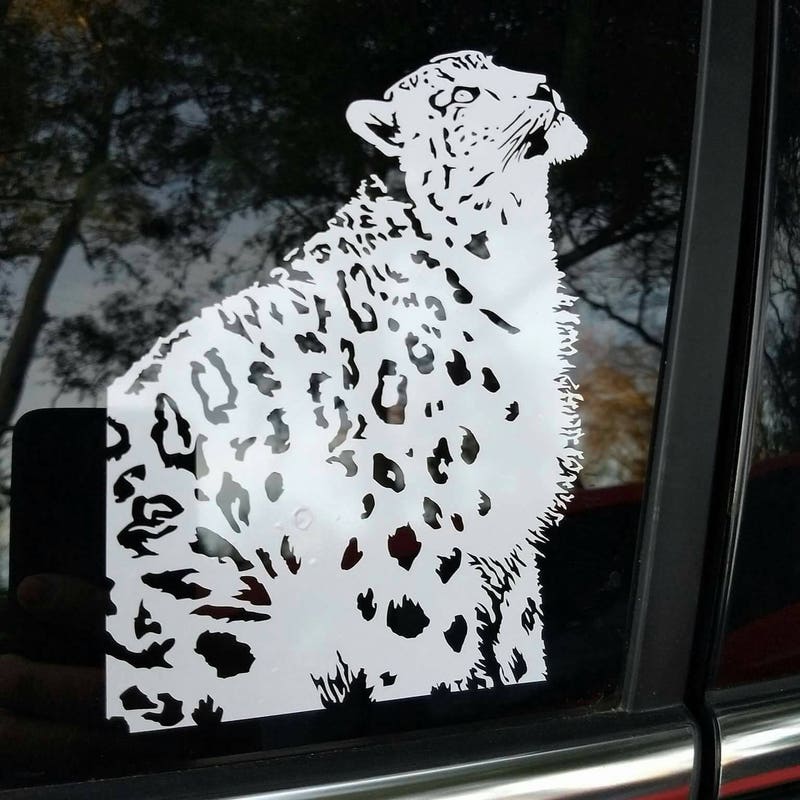 Leopard Wall Decal - Etsy