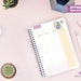 Printable Illustrated Write-in Date Planner Inserts A5 - Etsy
