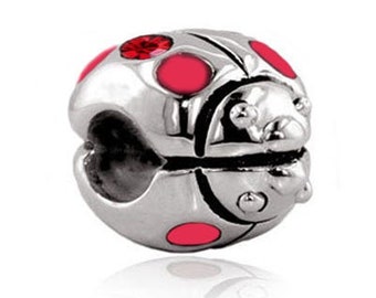 Pandora Ladybug Charm | Etsy