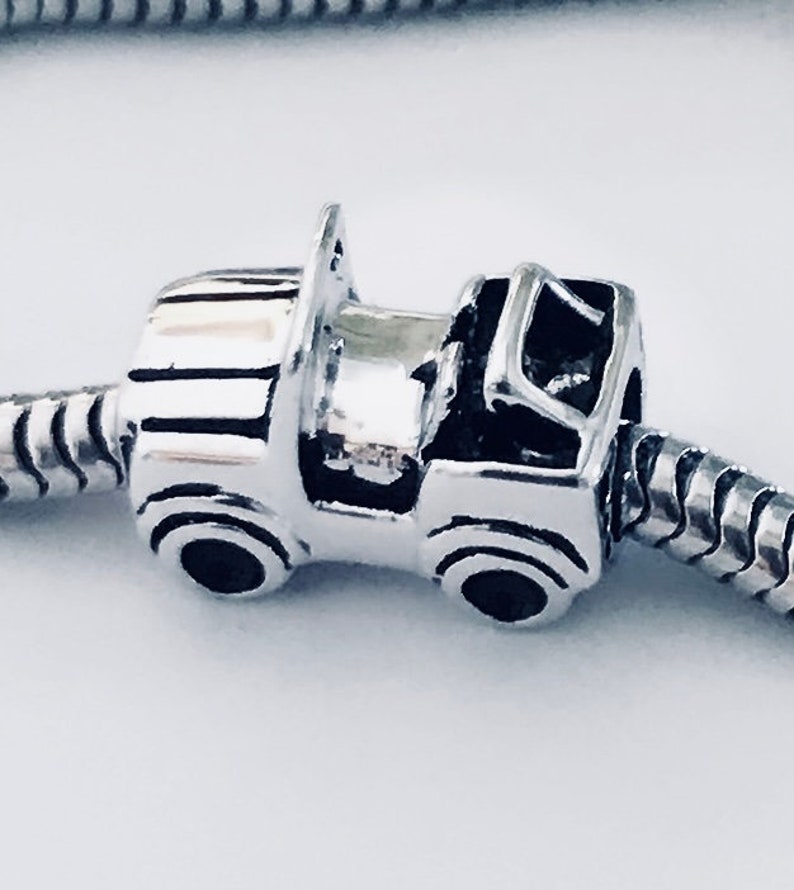 Charm for Pandora 925 Sterling Silver JEEP Charm | Etsy