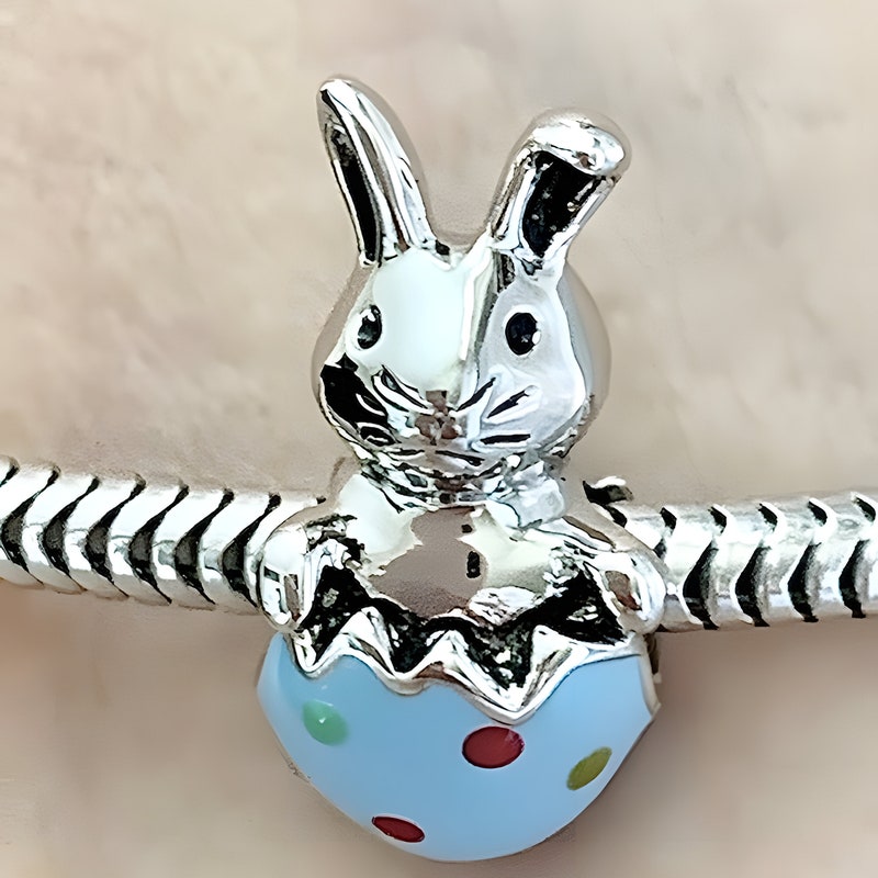 Easter Egg Pandora Charm - Etsy