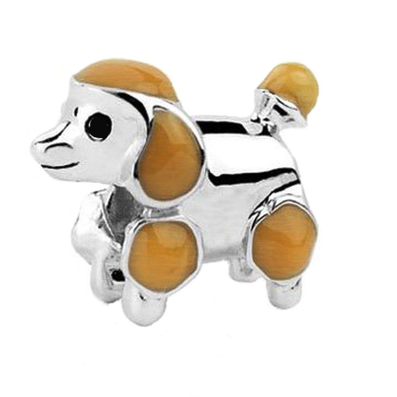 Silver Poodle Charm - Etsy