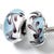 2 Charms for Pandora Hibiscus Flower Murano Charms 925 Sterling Silver ...