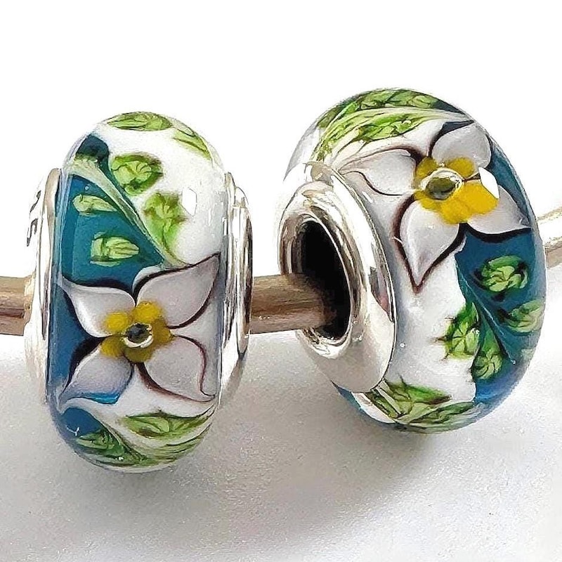 Pandora Charms Lily Silver - Etsy