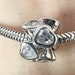 Charm for Pandora 925 Sterling Silver Diamond Color Heart 8 Austrian ...