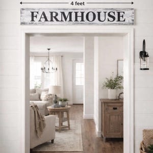 Farmhouse Sign|large Farmhouse Sign|rustic Farmhouse Sign|kitchen ...