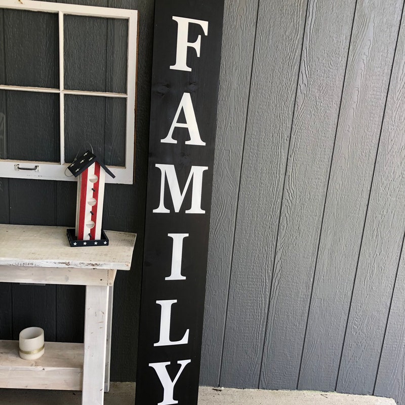 Large Family Sign - Etsy