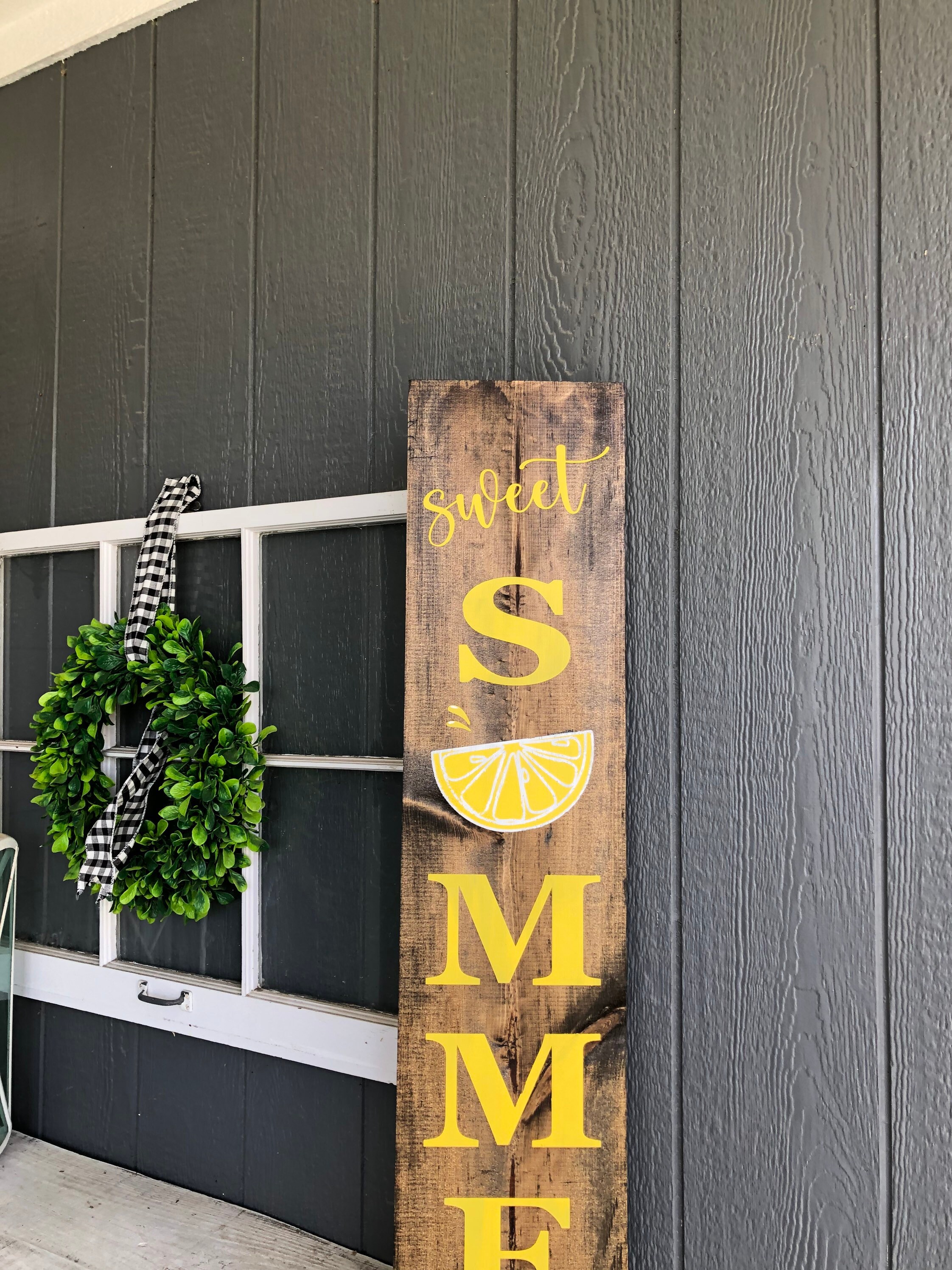 Sweet Summertime Sign|summertime Porch Sign|lemon Summer Sign|summer ...