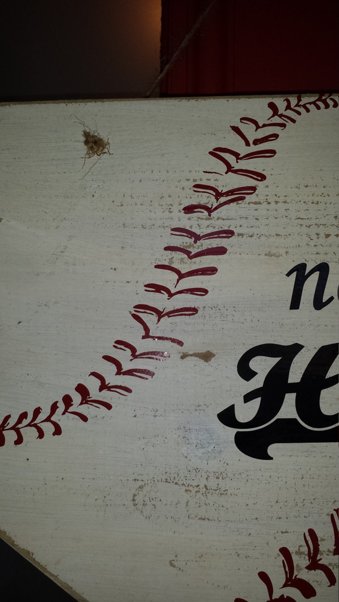 Home Plate Door Signpersonalized Baseball Coach Gifthome | Etsy