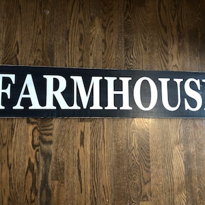 Farmhouse Sign|large Farmhouse Sign|rustic Farmhouse Sign|kitchen ...