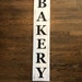 Bakery Signvertical Bakery Signlarge Bakery Signbakery | Etsy