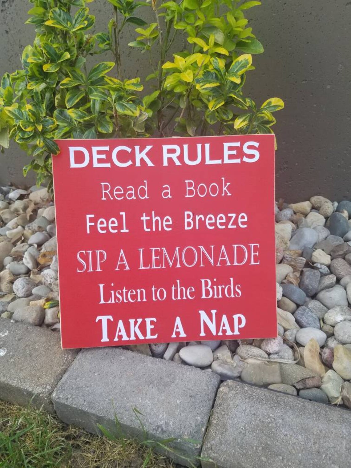 Deck Rules Signporch Rules Signdeck Signporch Signdeck | Etsy