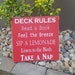 Deck Rules Signporch Rules Signdeck Signporch Signdeck Decorporch ...