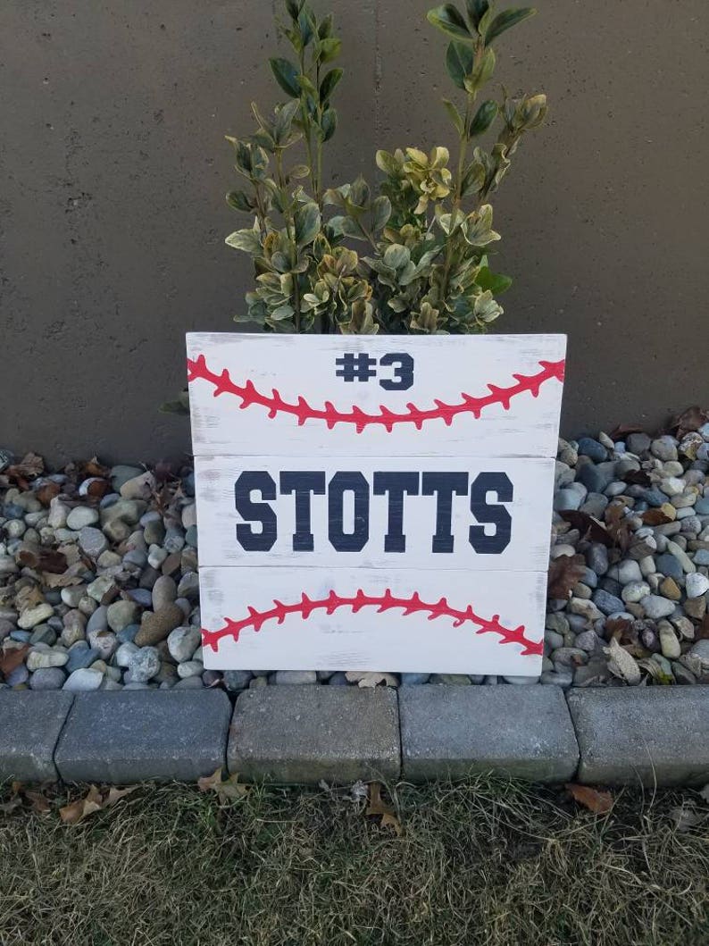 Baseball Personalized|baseball Lover|rustic Baseball|boys Baseball Room ...