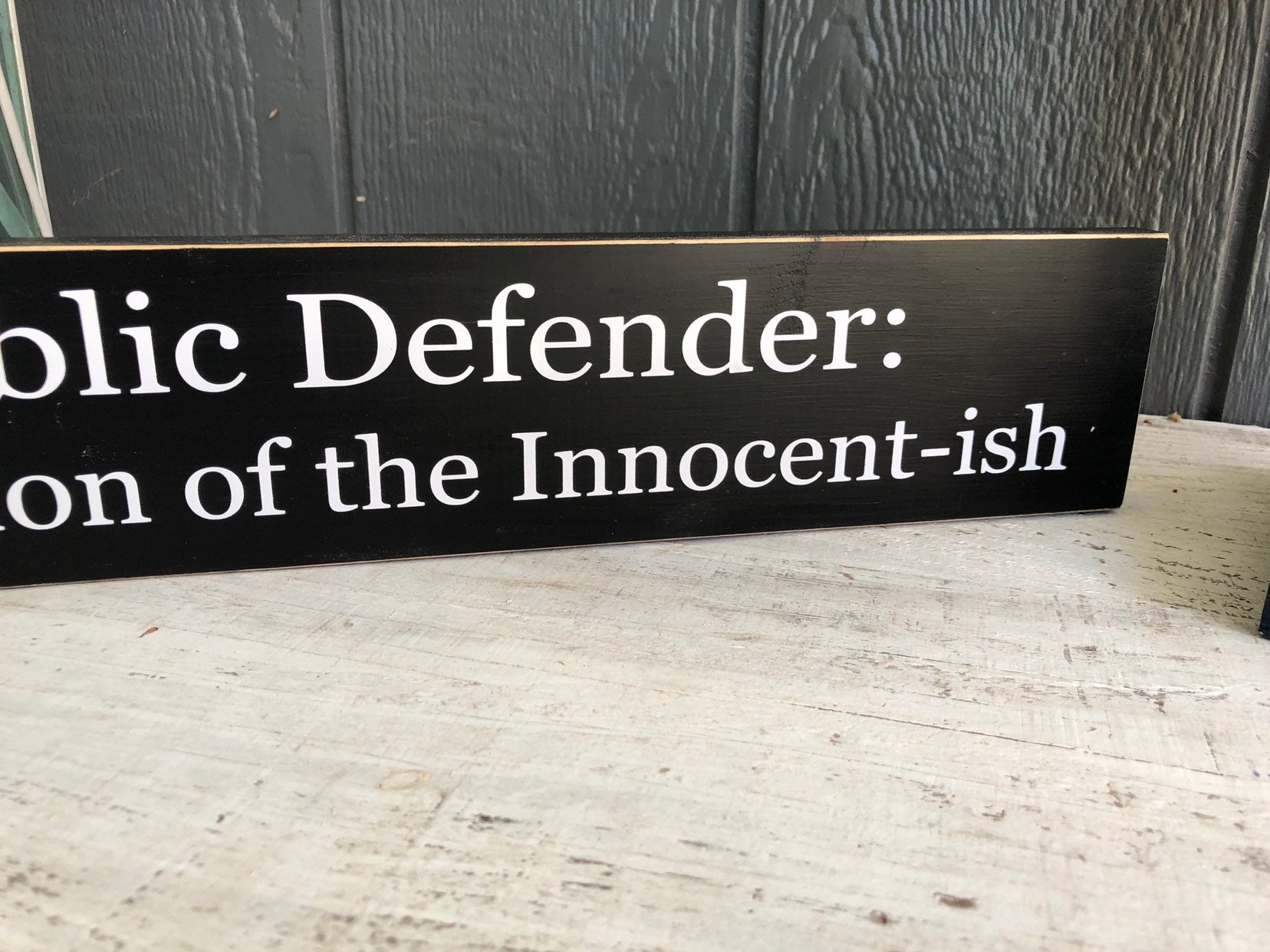 Public Defender Decor|defense Attorney Gift| Lawyer Gift| Lawyer Office ...