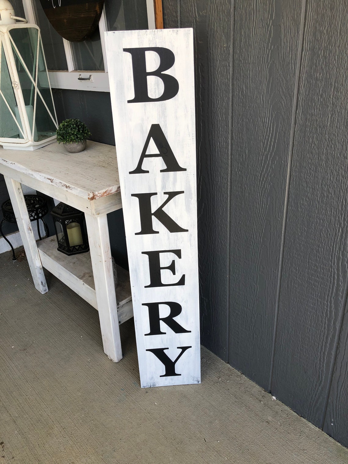 Bakery Signvertical Bakery Signlarge Bakery Signbakery | Etsy