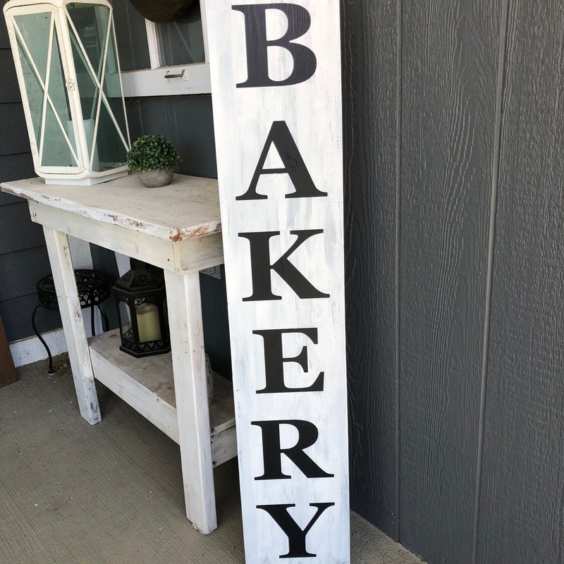 Large Rustic Bakery Sign - Etsy