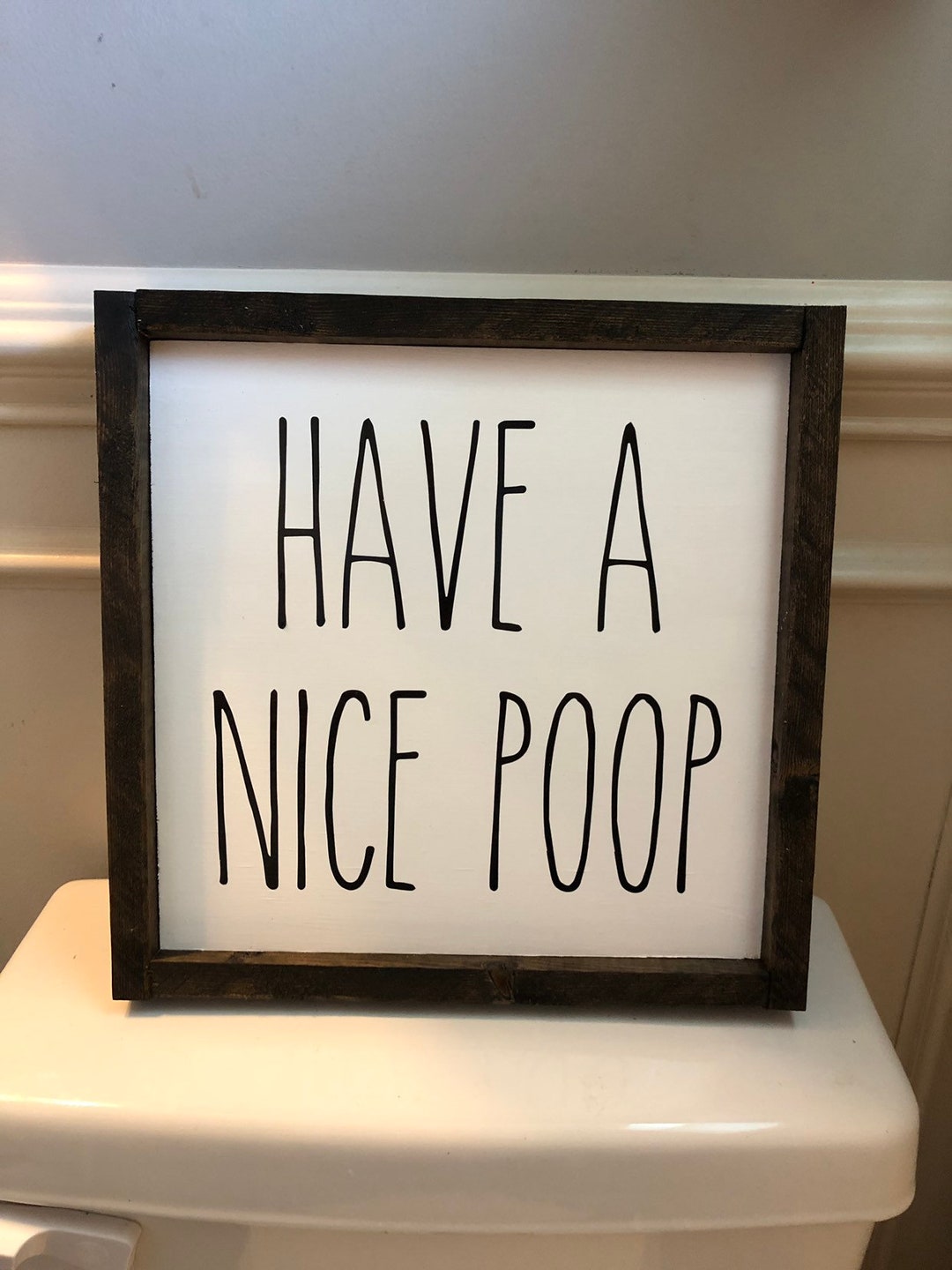 Have A Nice Poop|have A Nice Poop Sign|bathroom Decor|funny Bathroom ...
