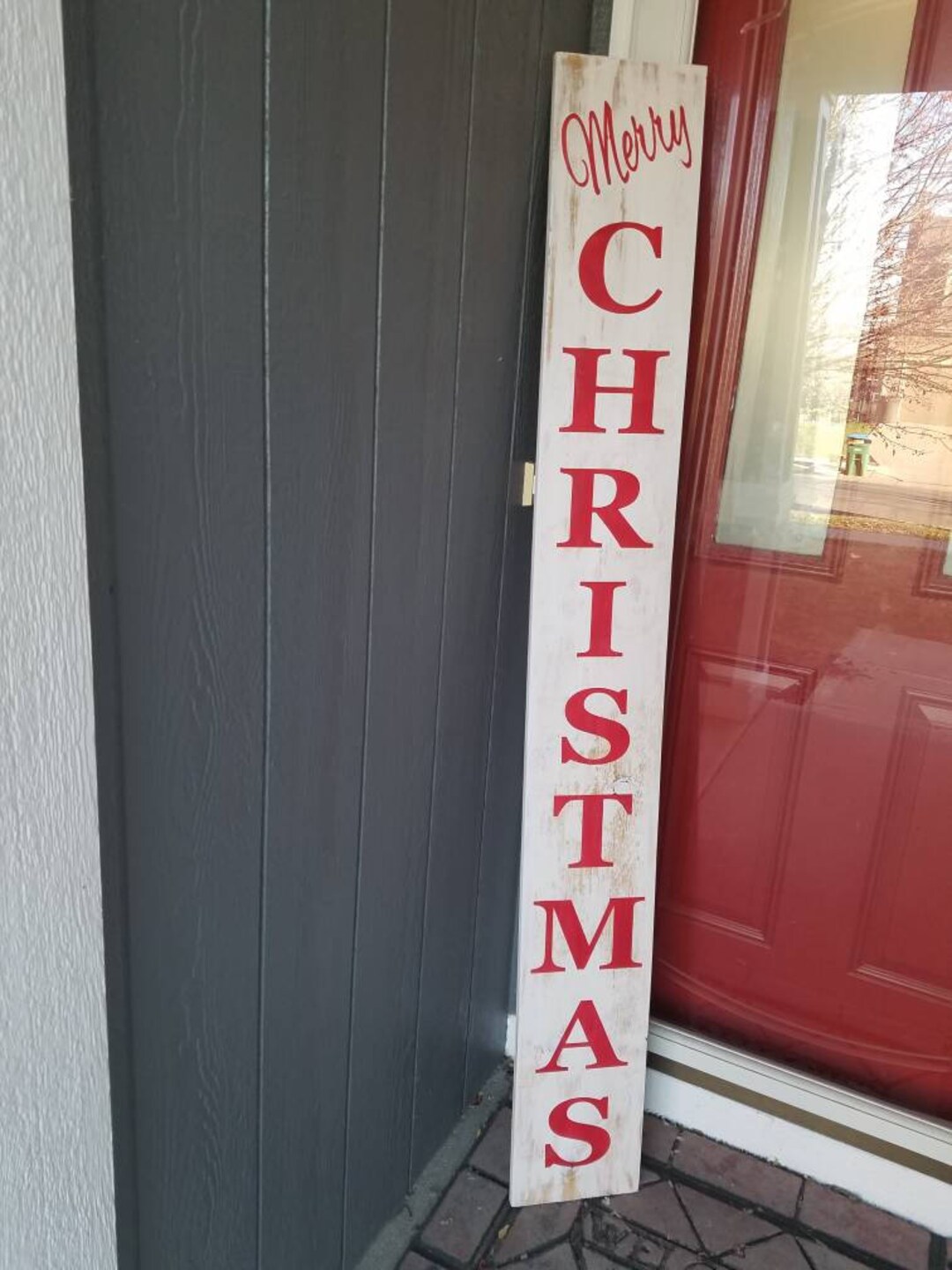 Merry Christmas Sign|outdoor Christmas Decor|outdoor Merry Christmas ...