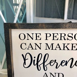 One Person Can Make A Difference|john F Kennedy Quote|jfk Quote ...