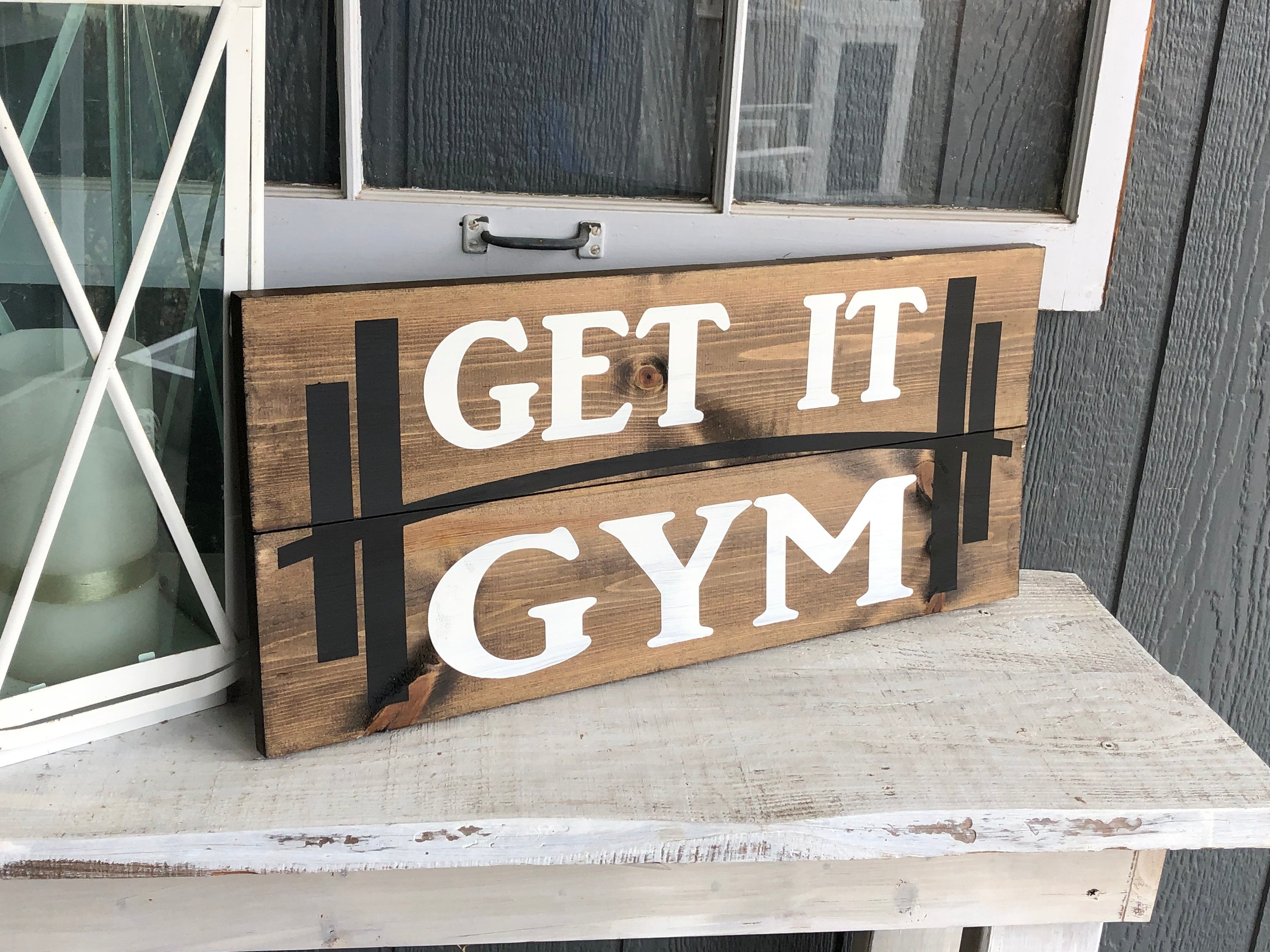 Home Gym DecorFamily Gym SignWorkout DecorBarbell | Etsy
