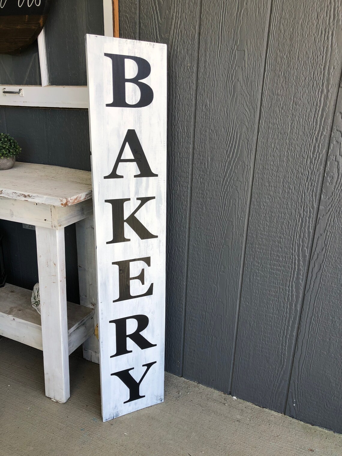 Bakery Signvertical Bakery Signlarge Bakery Signbakery | Etsy
