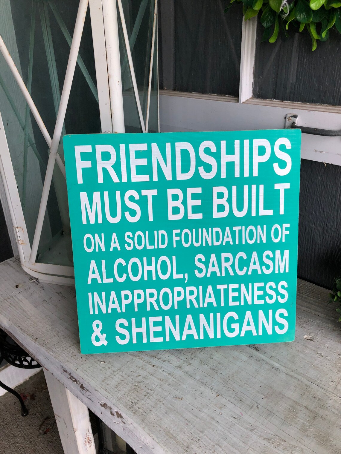 Friendship SignFunny Friend GiftFunny Friendship SignBest | Etsy