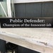 Public Defender Decor|defense Attorney Gift| Lawyer Gift| Lawyer Office ...
