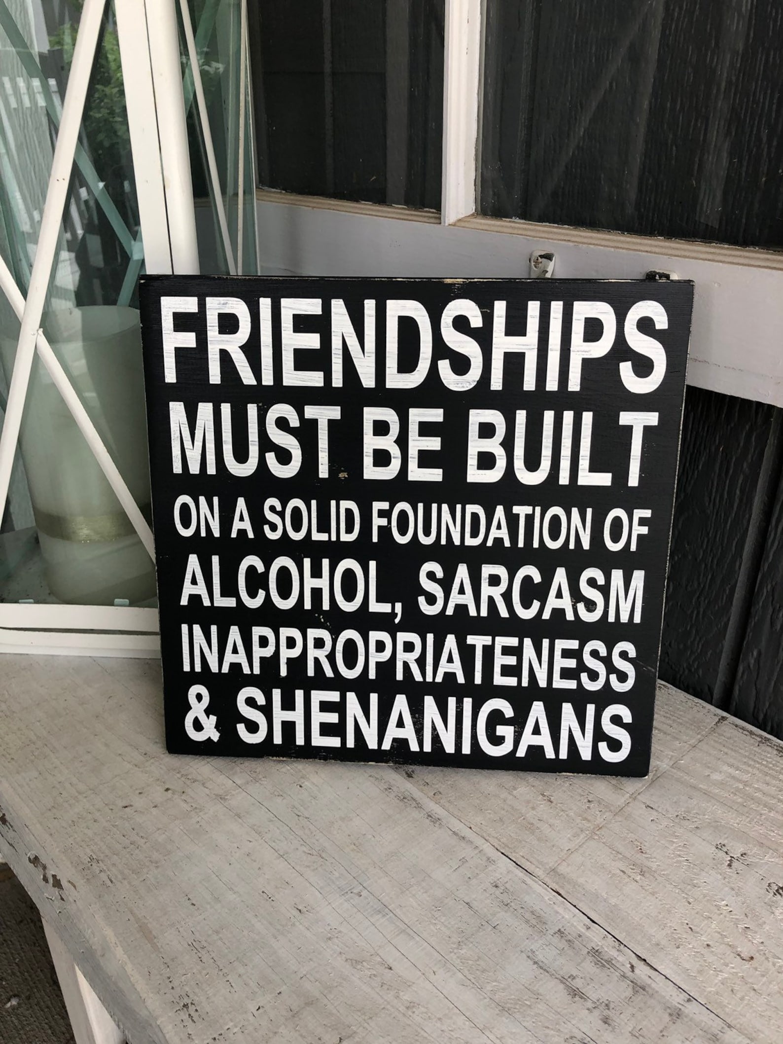 Friendship Signfunny Friend Giftfunny Friendship Signbest - Etsy