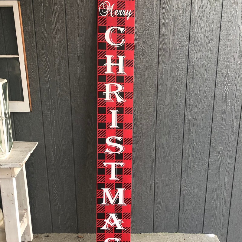 Buffalo Plaid Christmas Decor - Etsy