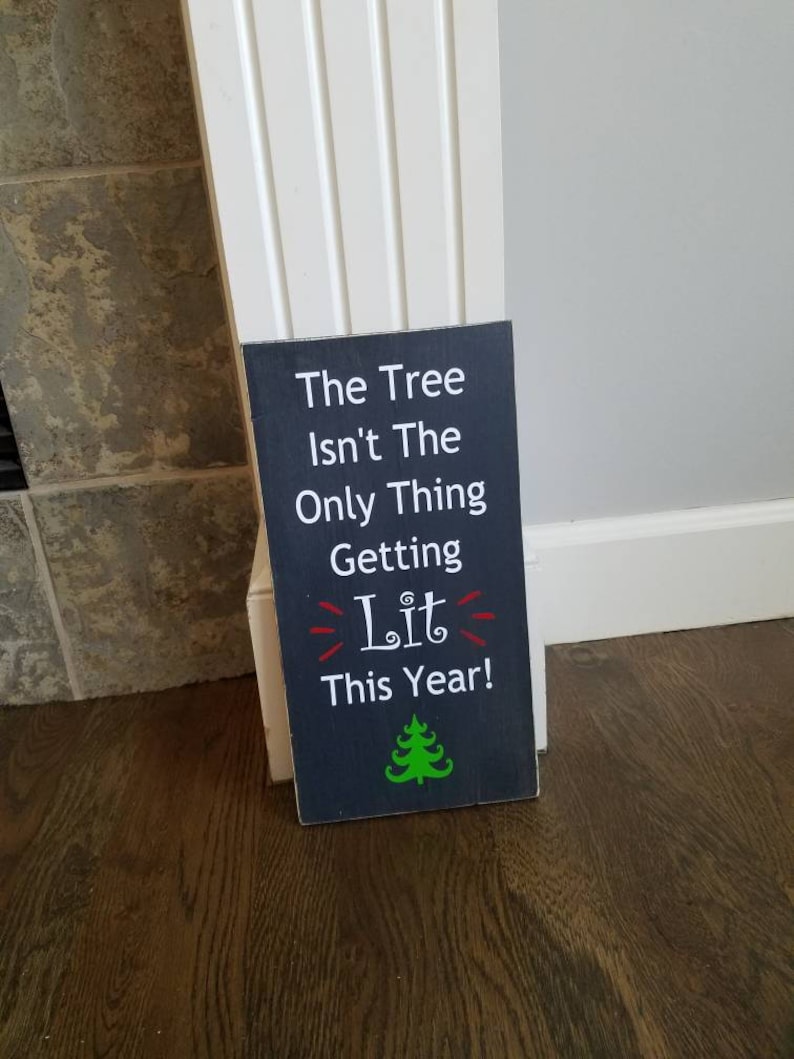 The Tree Isn't the Only Thing Getting Lit This Year|christmas Bar Decor ...