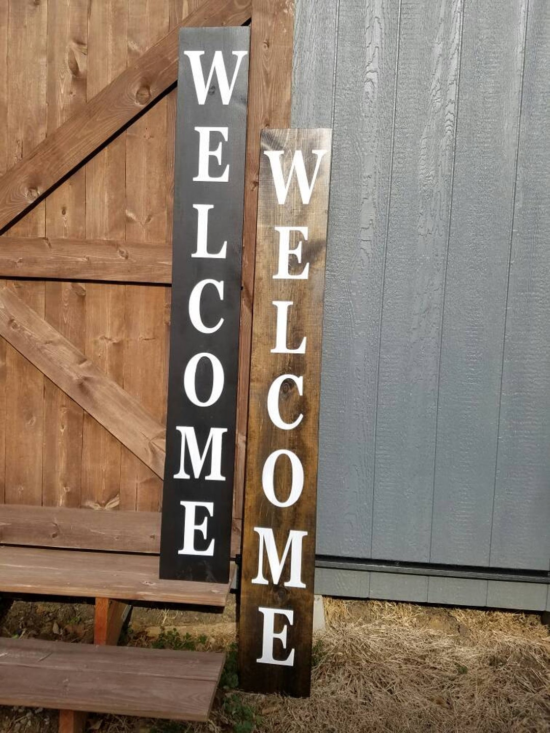 Welcome Sign|tall Welcome Sign|front Porch Welcome Sign|welcome Sign ...