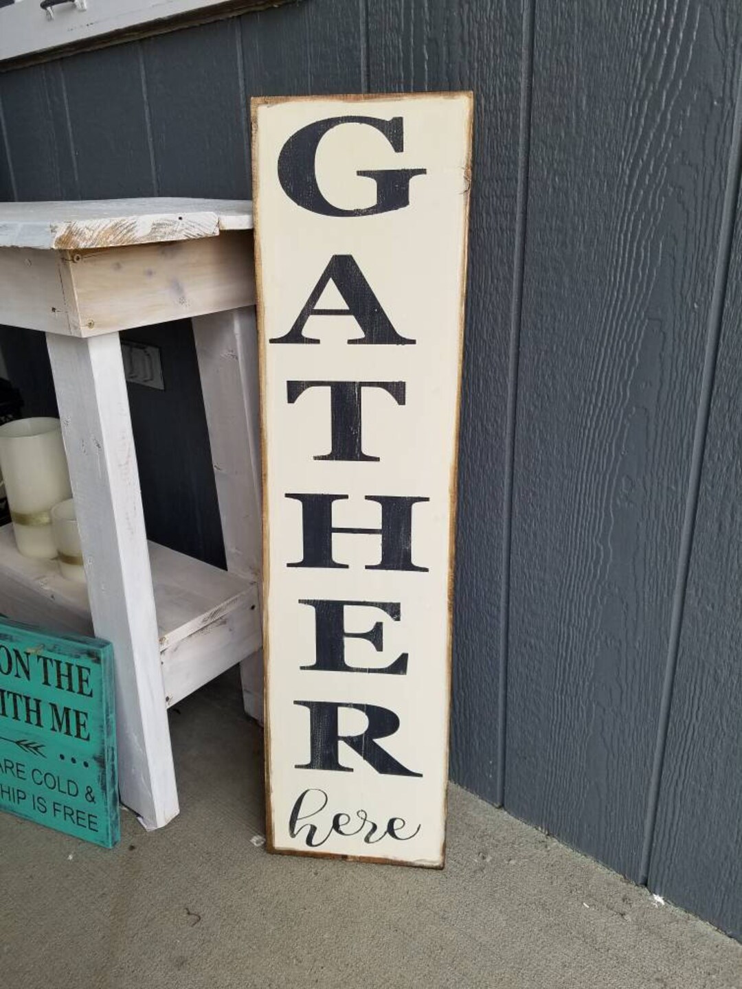 Gather Here Sign|rustic Gather Sign|gather|rustic Farmhouse Gather Sign ...