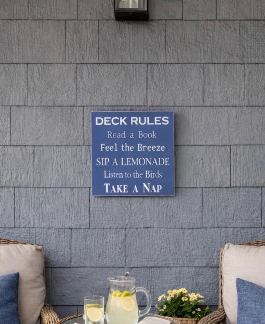 Deck Rules Sign|porch Rules Sign|deck Sign|porch Sign|deck Decor|porch ...