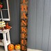 Thankful Porch Sign|vertical Thankful Sign|tall Thankful Sign|rustic ...