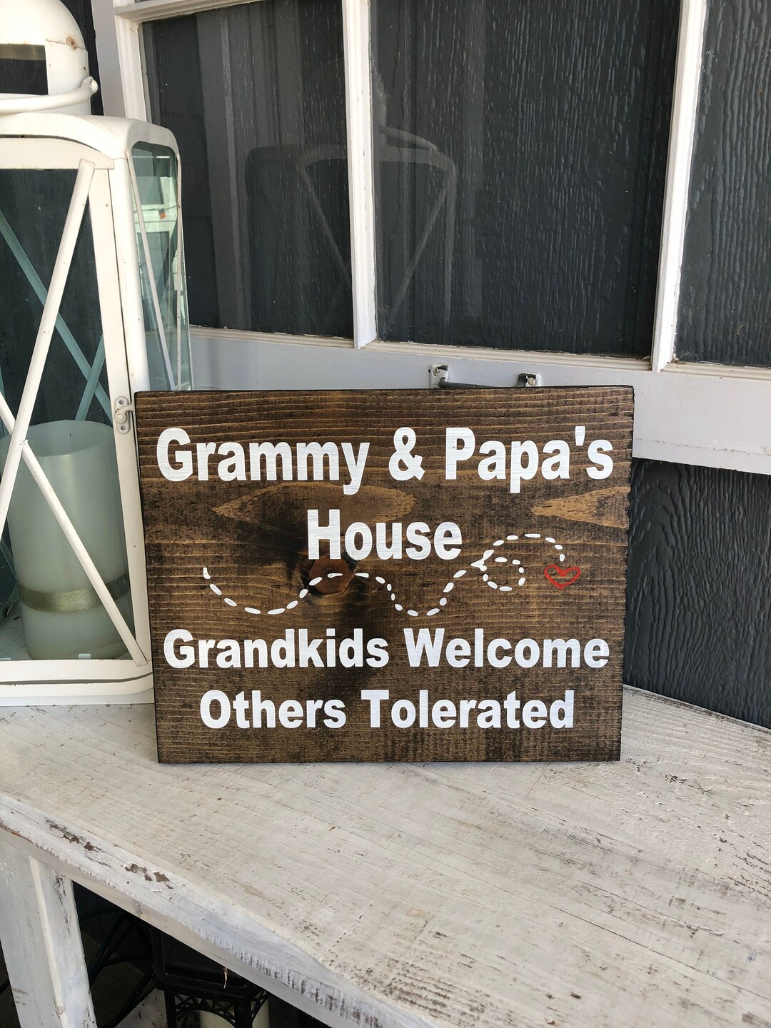 Grandparents Home|grandma and Grandpa House|grandkids Welcome|funny ...