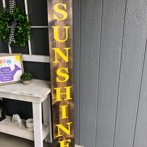 Hello Sunshine Sign|summer Porch Decor|farmhouse Porch Decor|spring ...
