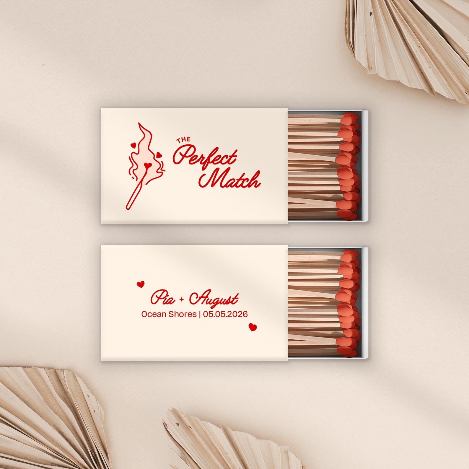 Cute Wedding Matchbox Favor Printable | Unique Wedding Favor and Gift ...