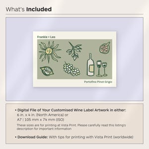 Custom Wine Label Design | Wedding Milestone Wine Labels | Sweet Wine ...