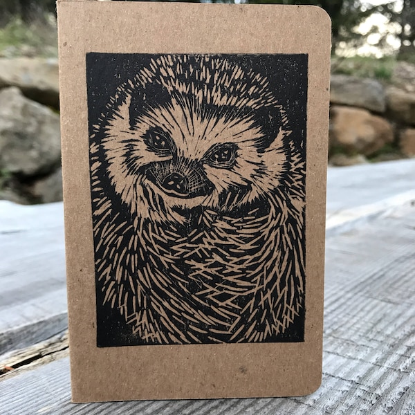 Hedgehog Journal - Etsy